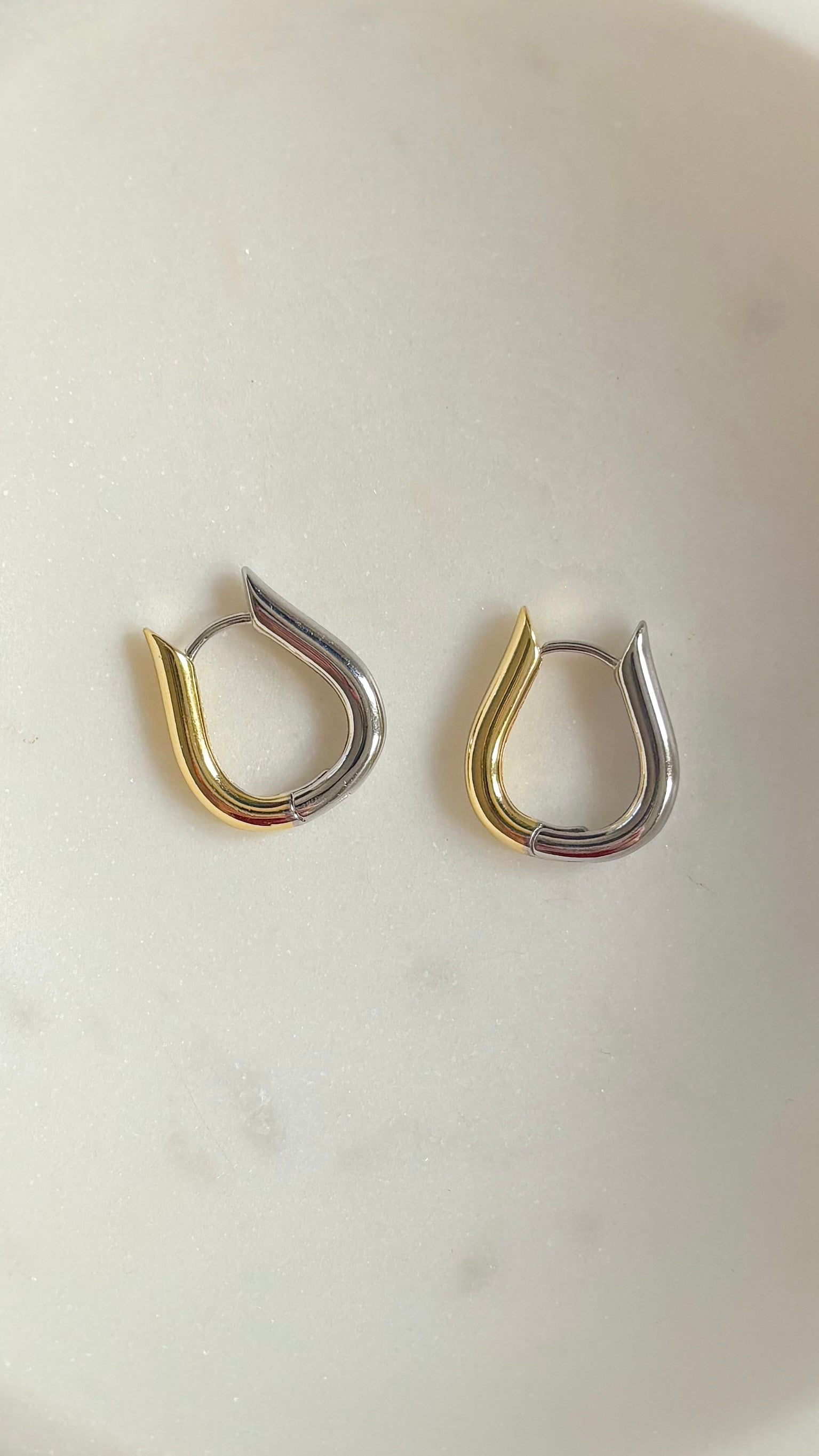 Kelly Reversible Huggie Earrings – Forever Golden